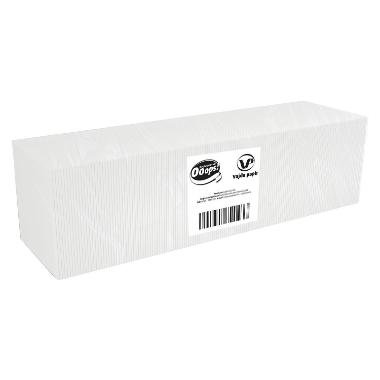 Serviet 32x32 cm 1-lag Hvid, 500 stk. - Servietter - NordiskEngros.dk